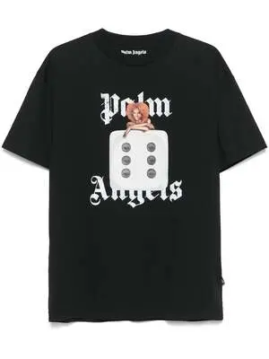 Palm Angels Short Sleeve T-shirts For Men