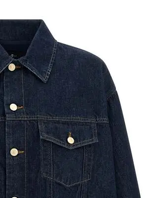 7 For All Mankind Gathered Denim Jacket