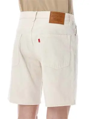 LEVI'S 468 Loose Denim Shorts - White