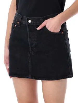 LEVI'S Denim Skirt - Black