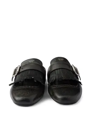 Prada Shuffle Mules - Nero