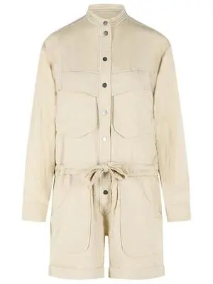 Isabel Marant Betyna One-piece Jumpsuit - Beige