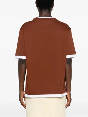 Prada Cotton Layered T-shirt