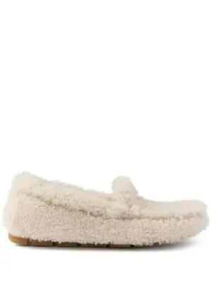Prada Shearling Driving Shoes