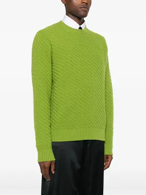 Prada Ribbed Knit Jumper