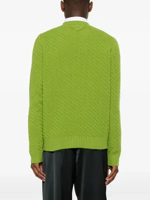 Prada Ribbed Knit Jumper
