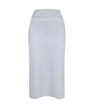 GRAN SASSO Straight Merino Wool Skirt
