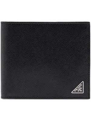 Prada Minuteria Saffiano Triangolo - Nero