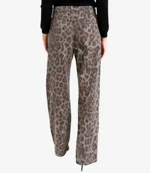 ANIYE BY Animal Print Jeans
