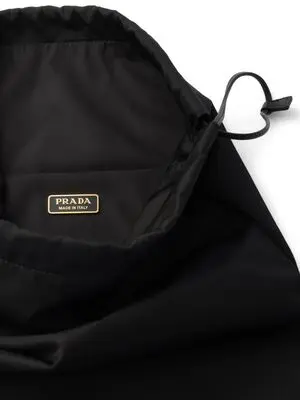 Prada Pouch With Drawstring Closure
