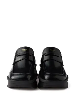 Prada Leather Loafers