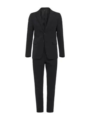 Prada Technical Fabric Single Breasted Suit