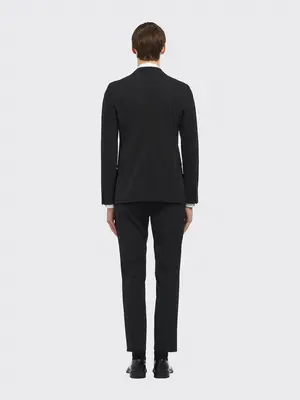 Prada Technical Fabric Single Breasted Suit