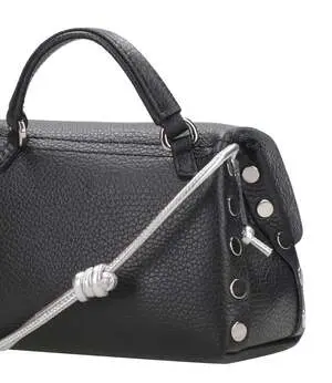 ZANELLATO Grained Leather Shoulder Bag
