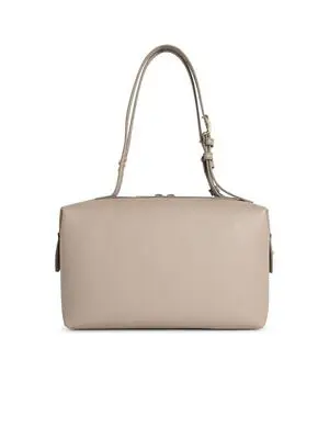 Furla Double Linen Leather Bag