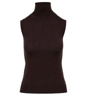 Sportmax Sleeveless Turtleneck Top