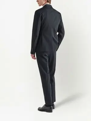 Prada Single Breasted Techno Suit - Nero