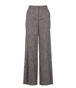 SIMONA CORSELLINI Wide-leg High-waist Trousers