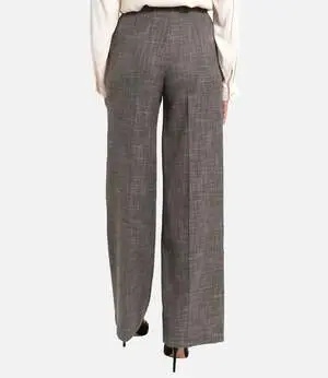 SIMONA CORSELLINI Wide-leg High-waist Trousers