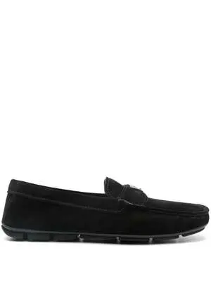 Prada Almond Toe Loafers For Men