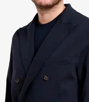 PAOLO PECORA Double Breasted Blazer