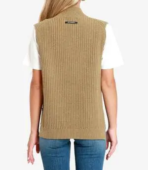 ROY ROGER'S Sleeveless Knit Top - Mustard