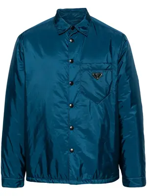 Prada Logo Overshirts For Men