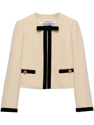 Prada Straight Hem Jackets For Women