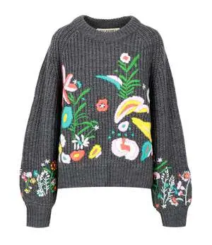 ROY ROGER'S Embroidered Sweater
