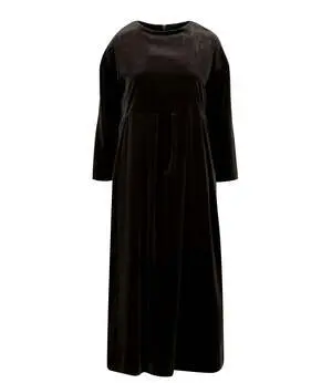 Max Mara Velvet Fit & Flare Dress