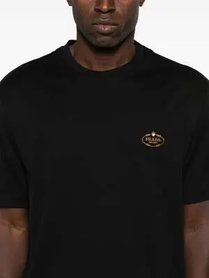 Prada Logo Patch T Shirt
