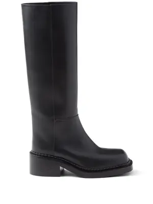 Prada Knee-high 55mm Leather Boots