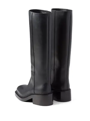 Prada Knee-high 55mm Leather Boots