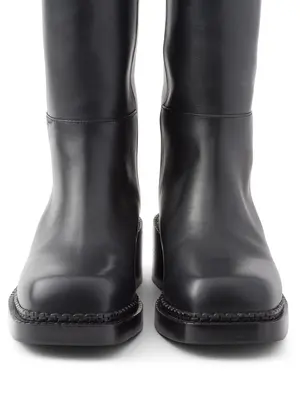Prada Knee-high 55mm Leather Boots