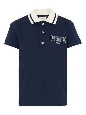 Fendi Logo Polos For Men