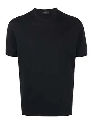 Prada Crew Neck T Shirt Black
