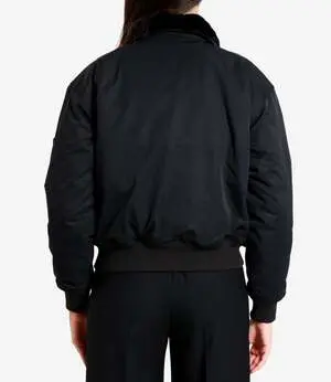 Dickies Zip-up Jacket With Faux Fur Collar