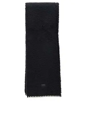 UGG Scalloped' Scarf In Ug Gfluff - Black
