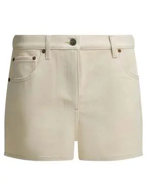 Valentino Garavani Cotton Shorts - White