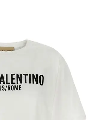 Valentino Garavani Chez Cotton T-shirt - Ivory