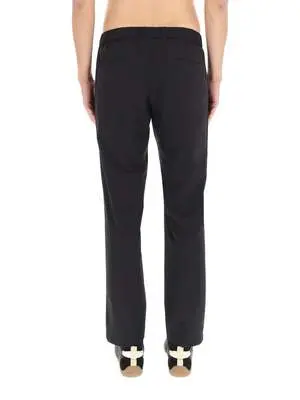 Herno Regular Fit Pants With Logo - Black
