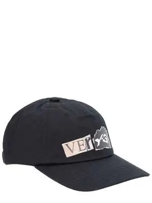 Y3 Logo Print Baseball Cap