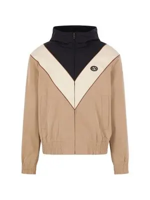 Valentino Garavani V Logo Blouson Jacket