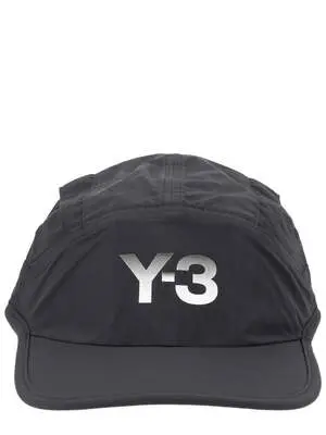 Y3 Logo Cap - Black