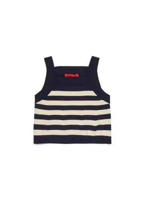 MAX&CO. Striped Cotton Tank