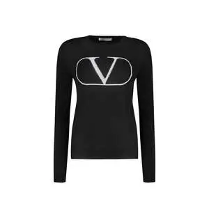 Women's Valentino Garavani Black Sweaters