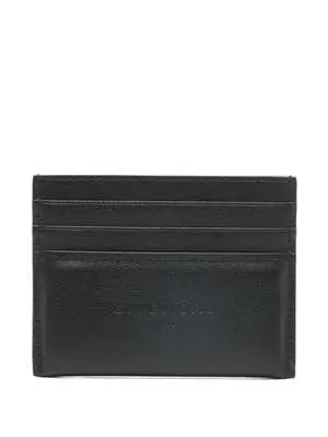 Givenchy Leather Credit Card Case - Black