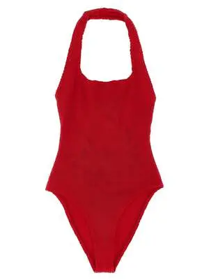 Hunza G Sandy One-piece Swimsuit - Red