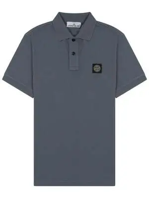 Stone Island Logo Polos For Men