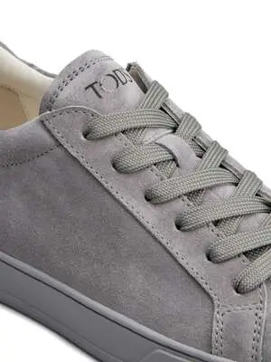TOD'S Leather Sneakers - Grey